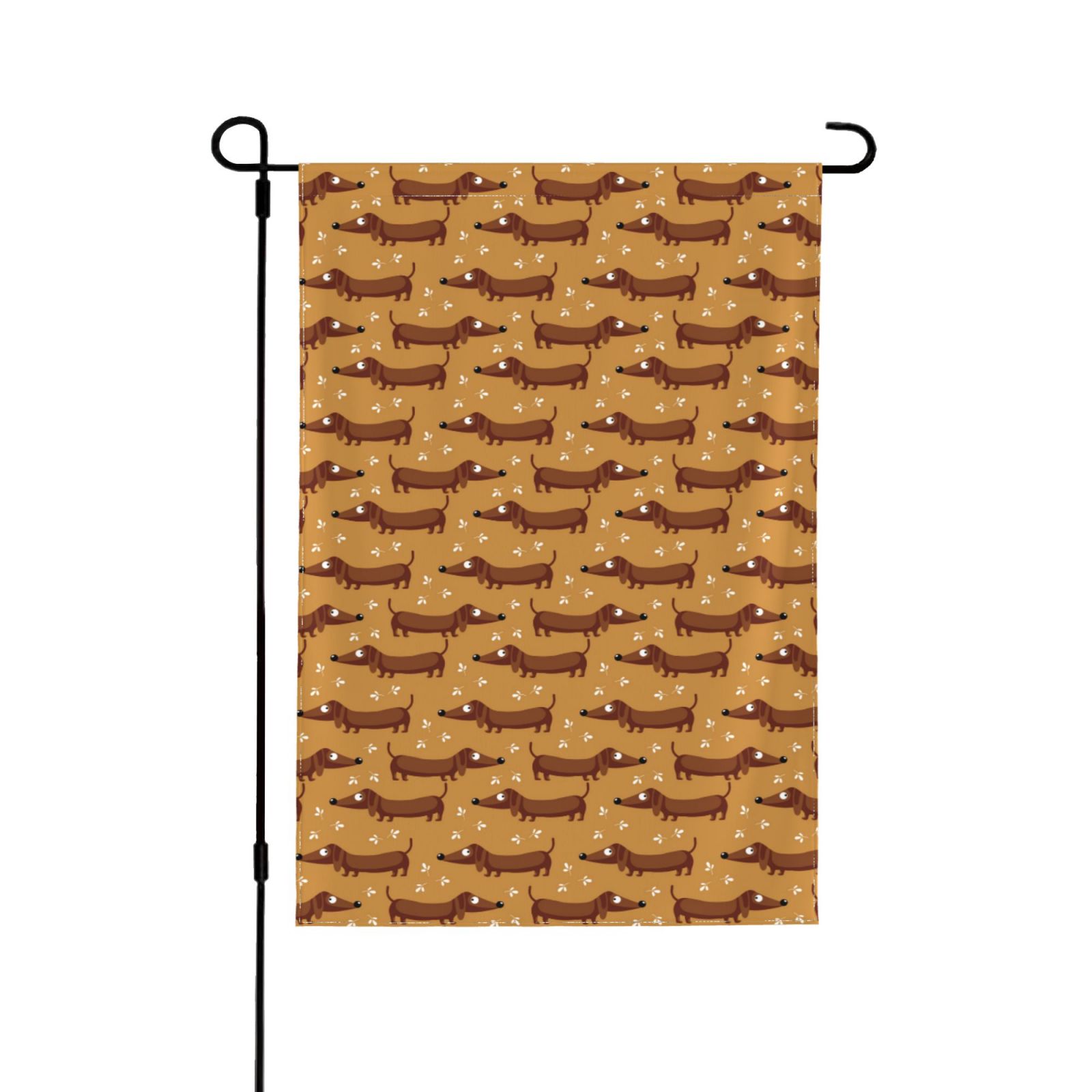 Easygdp Dachshund Dog Puppy Garden Flag Yard Flag Welcome Flag, Double ...