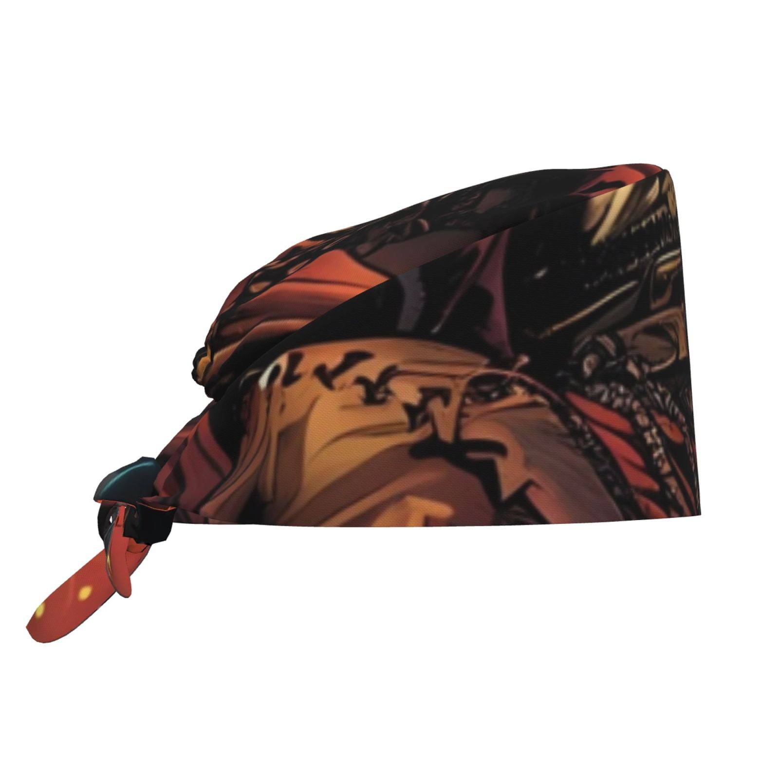 Easygdp Dark Skull King Throne Men Women Adjustable Cap Working Hat Tie ...