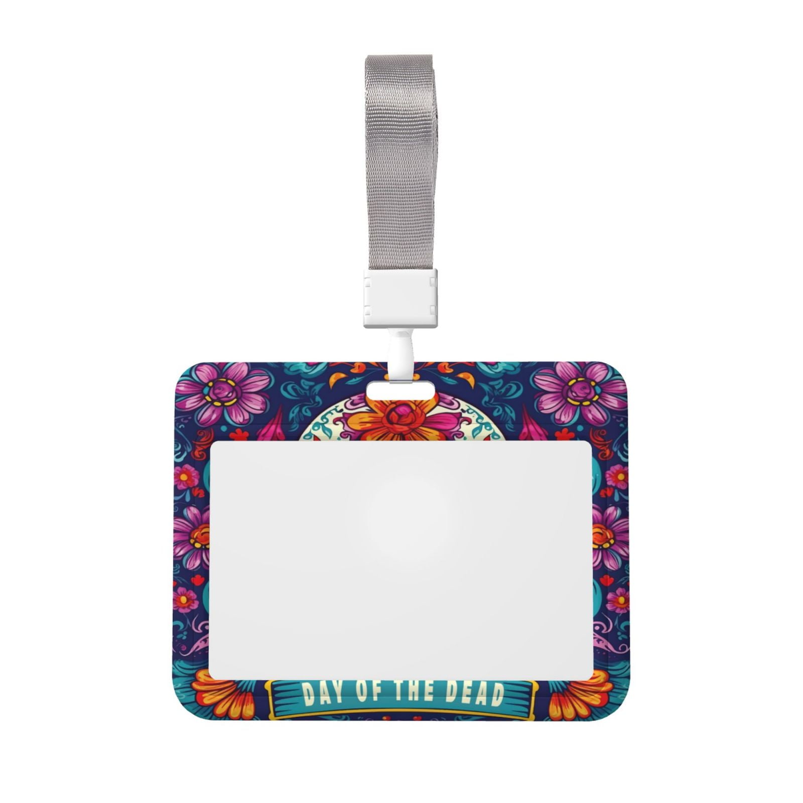 Easygdp Dead Day Party Card Badge Holder Work Badge Sleeve for Office ...