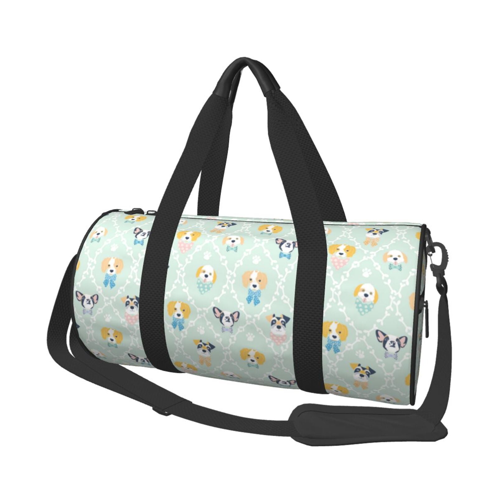 Easygdp Different Breeds of Dogs Travel Bag, Camping, Weekend, Carry On ...