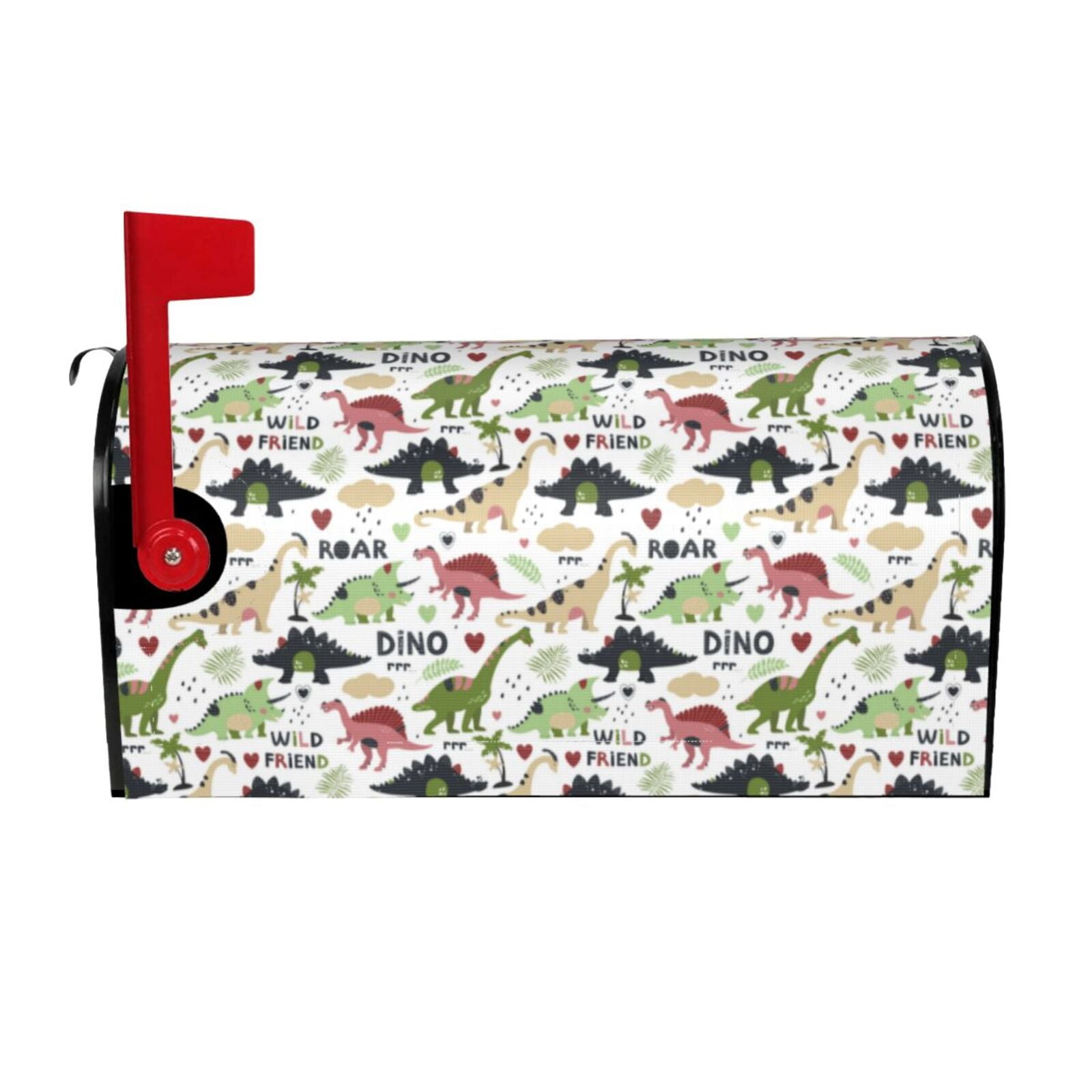 Easygdp Dinosaur Mailbox Covers Garden Outdoor Yard Outside Farmhouse ...