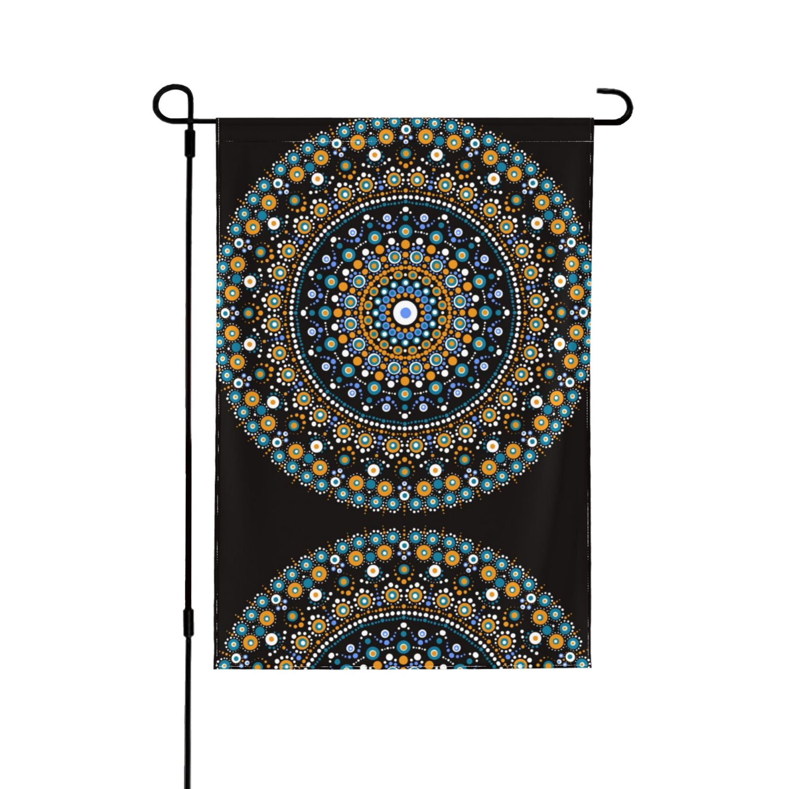 Easygdp Dot Mandala Garden Flag Yard Flag Welcome Flag, Double-Sided ...