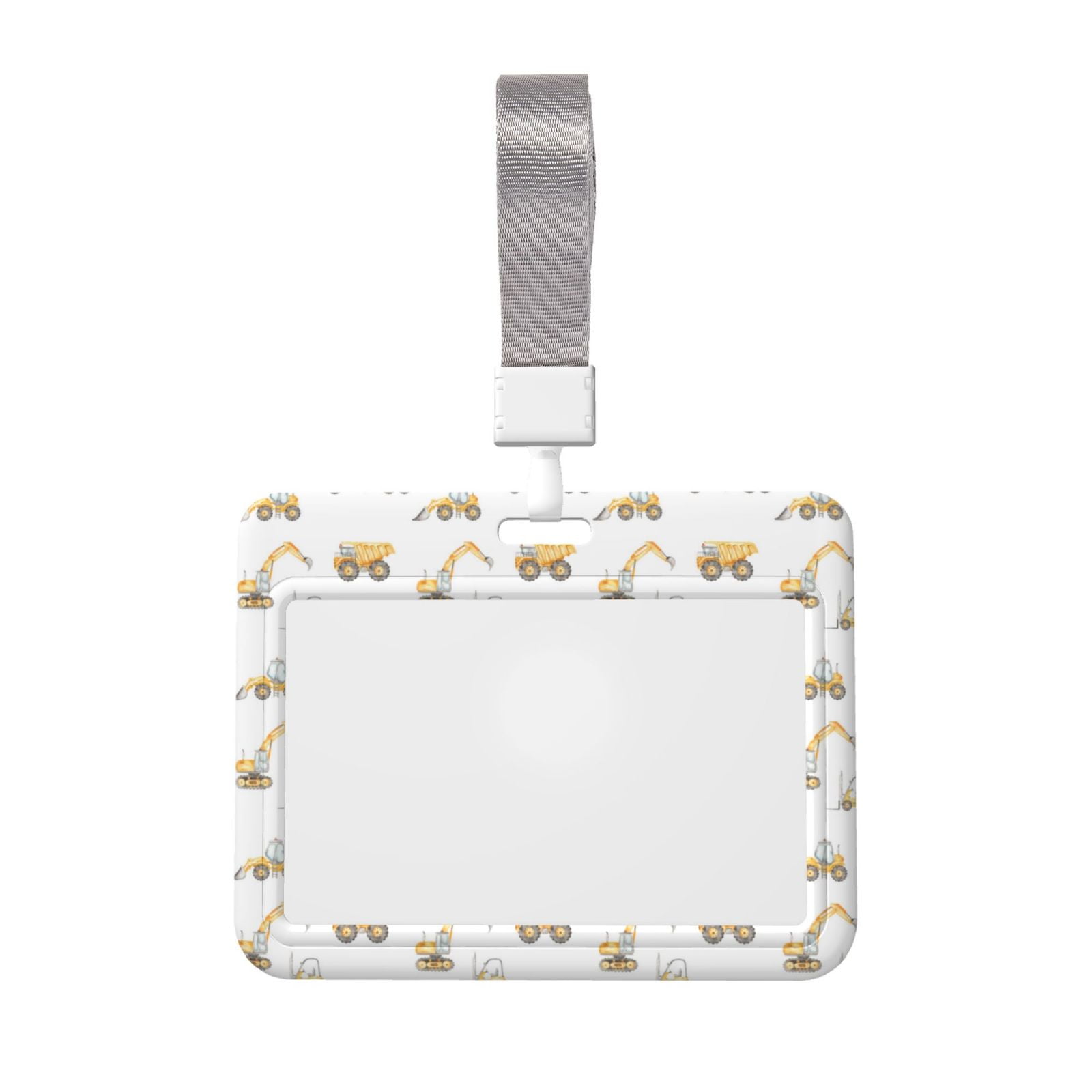 Easygdp Dump Truck Card Badge Holder Work Badge Sleeve for Office ...