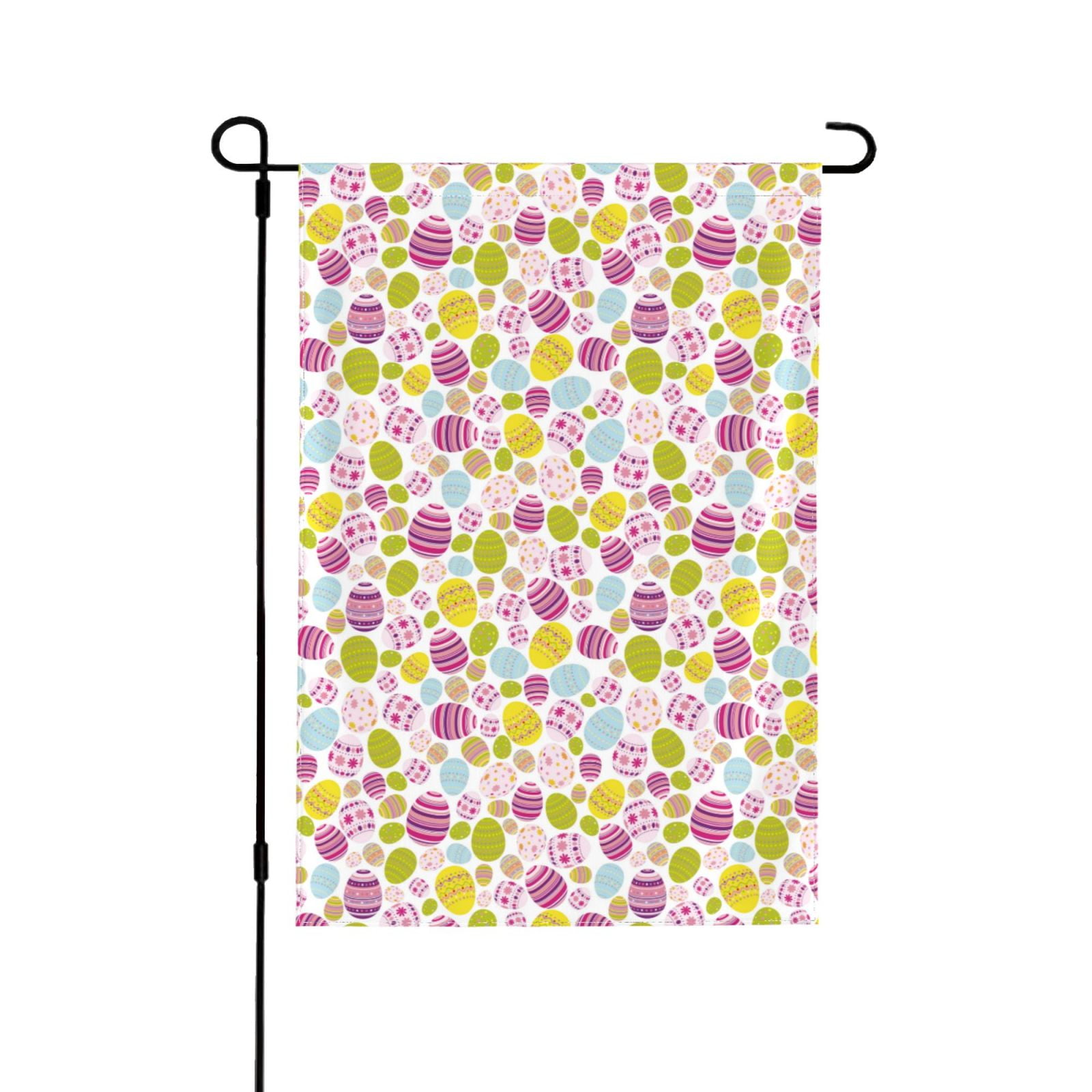 Easygdp Easter Egg Garden Flag Yard Flag Welcome Flag, Double-Sided ...