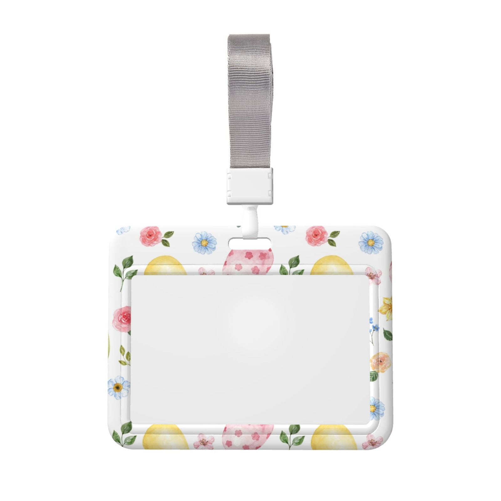 Easygdp Easter Egg3 Card Badge Holder Work Badge Sleeve for Office ...