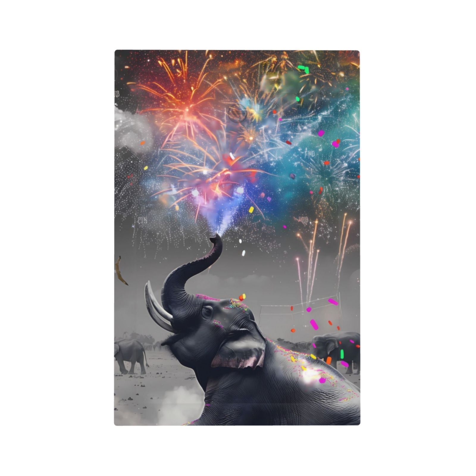 Easygdp Elephant Fireworks Celebration Decorator Light Switch or ...