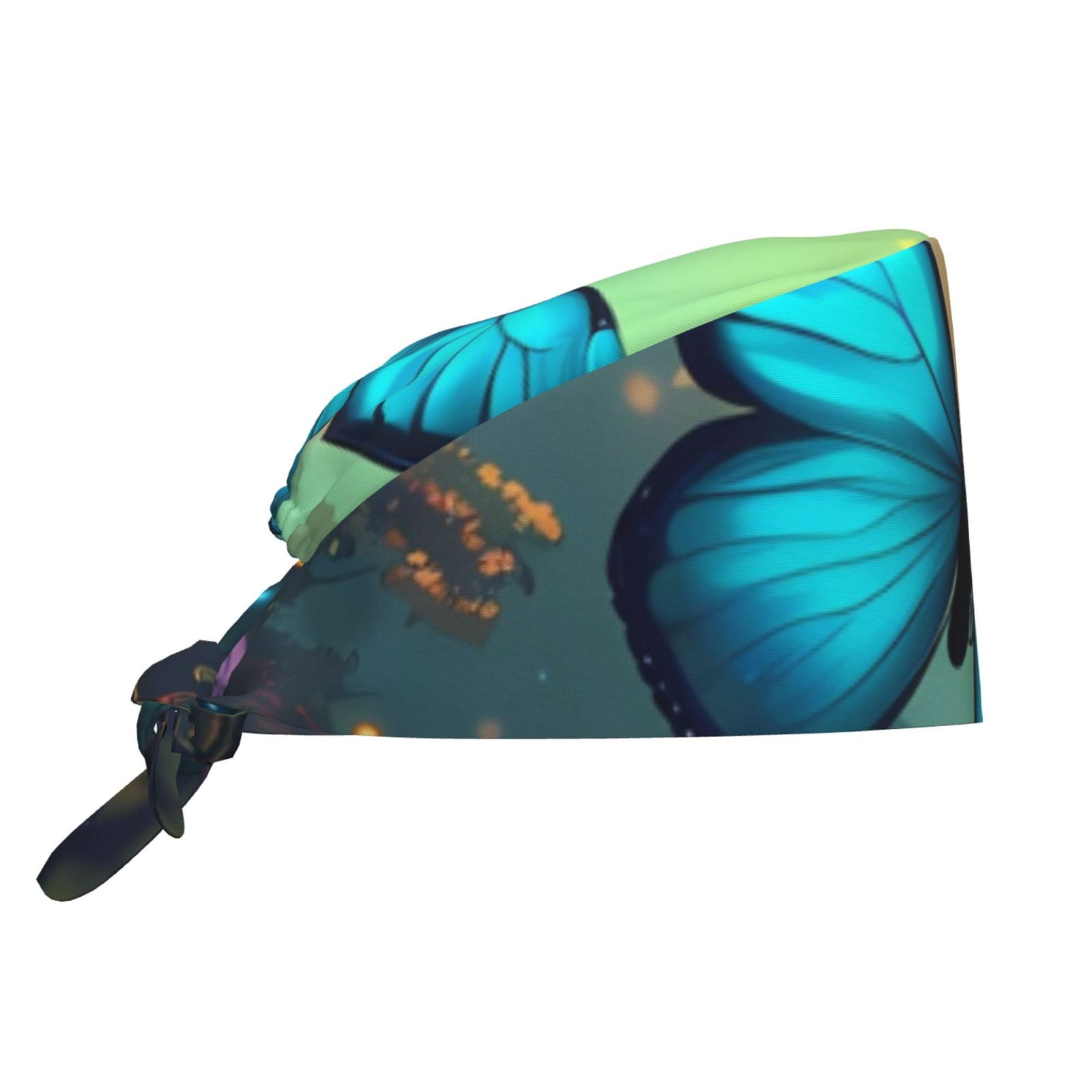 Easygdp Enchanted Forest Butterfly A Men Women Adjustable Cap Working ...