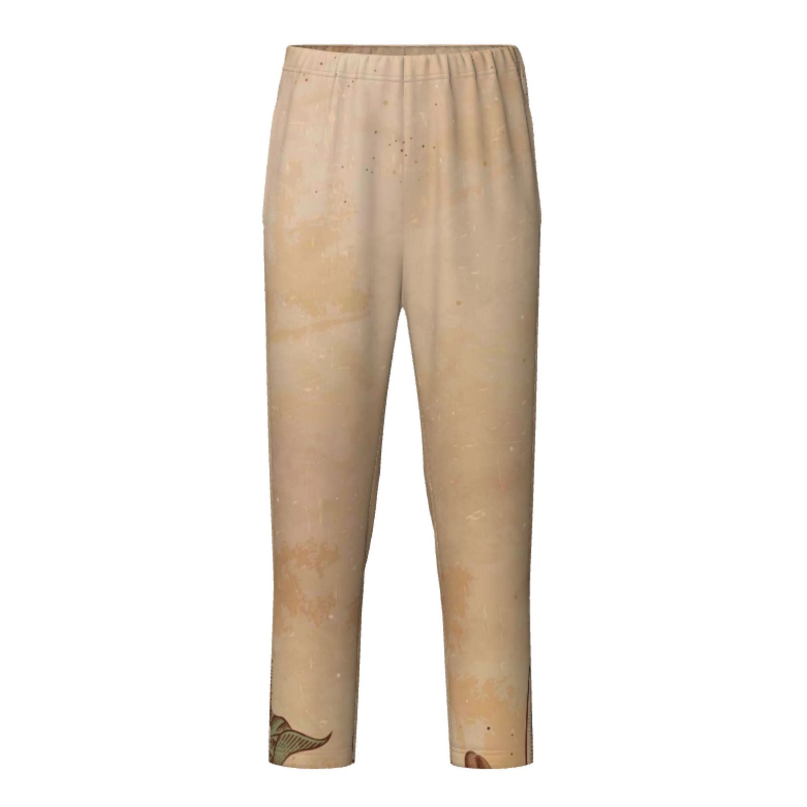 Easygdp Engraved Coffee On Kraft Paper Boys Girls Pajama Pants Long ...
