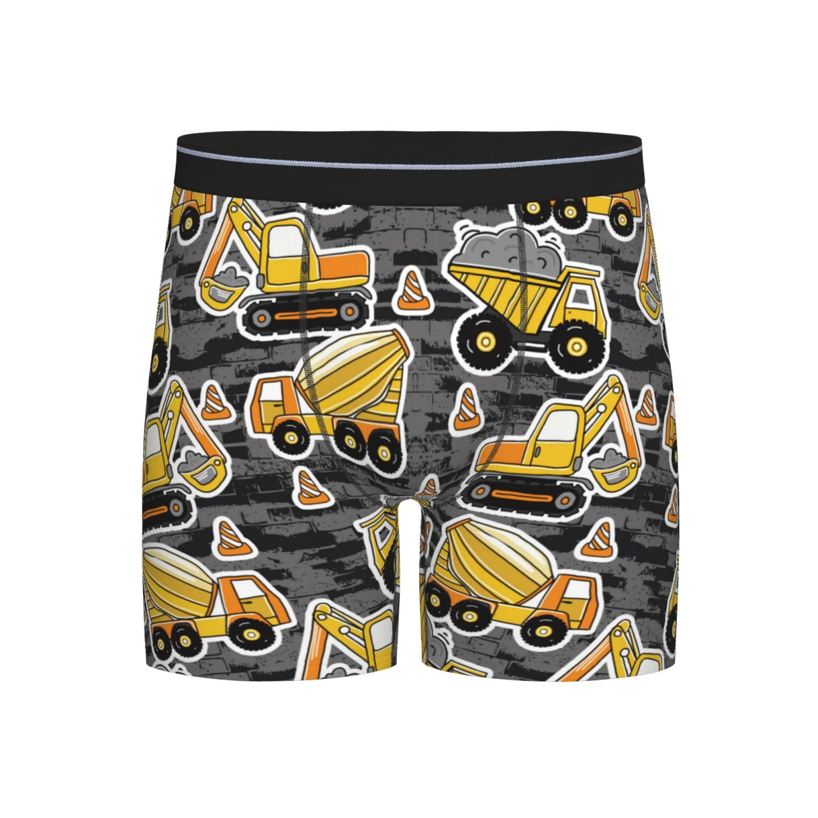 Easygdp Excavator At Work Men's Boxer Briefs Men’s Underwear Boxer ...