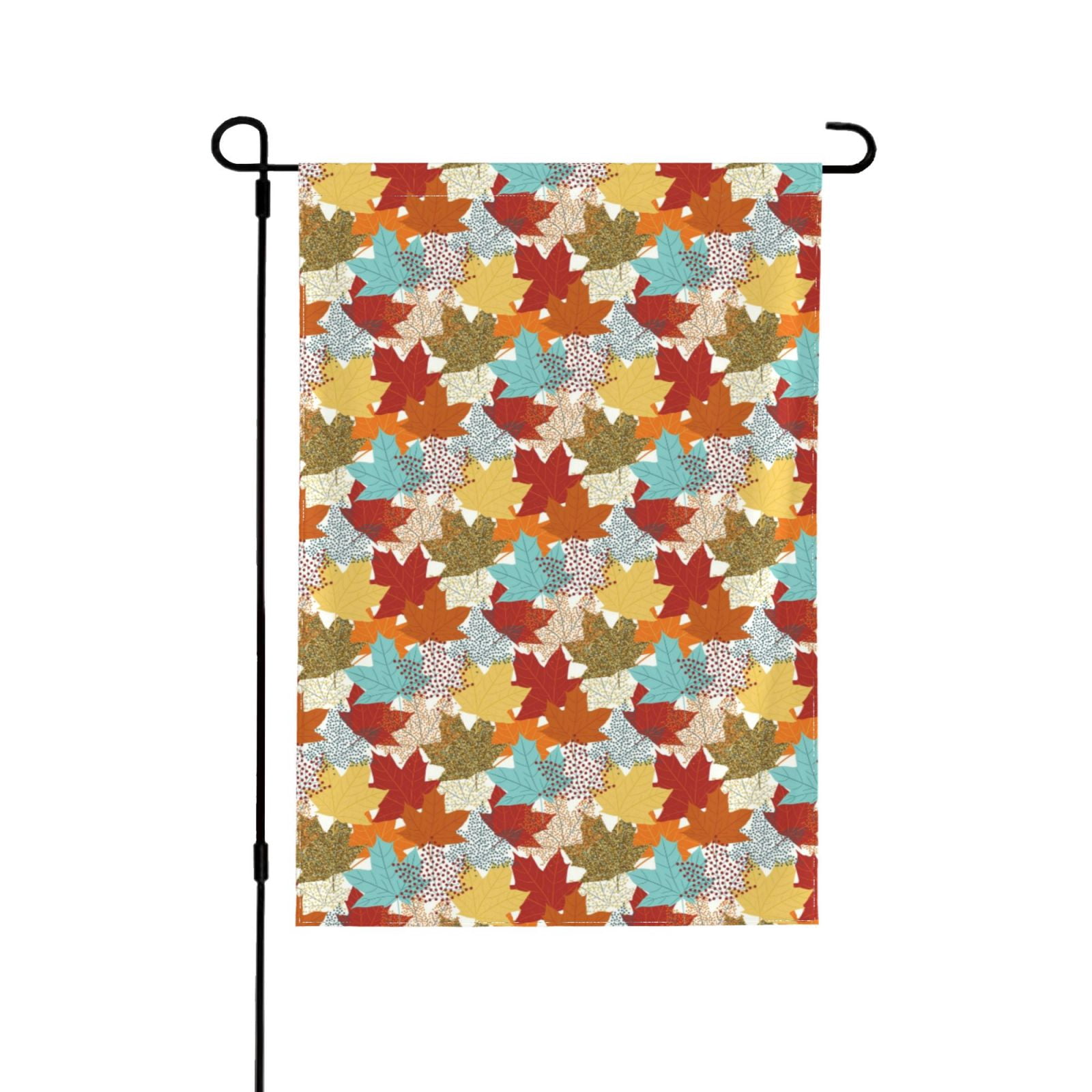 Easygdp Fall Maple Leaves Garden Flag Yard Flag Welcome Flag, Double ...