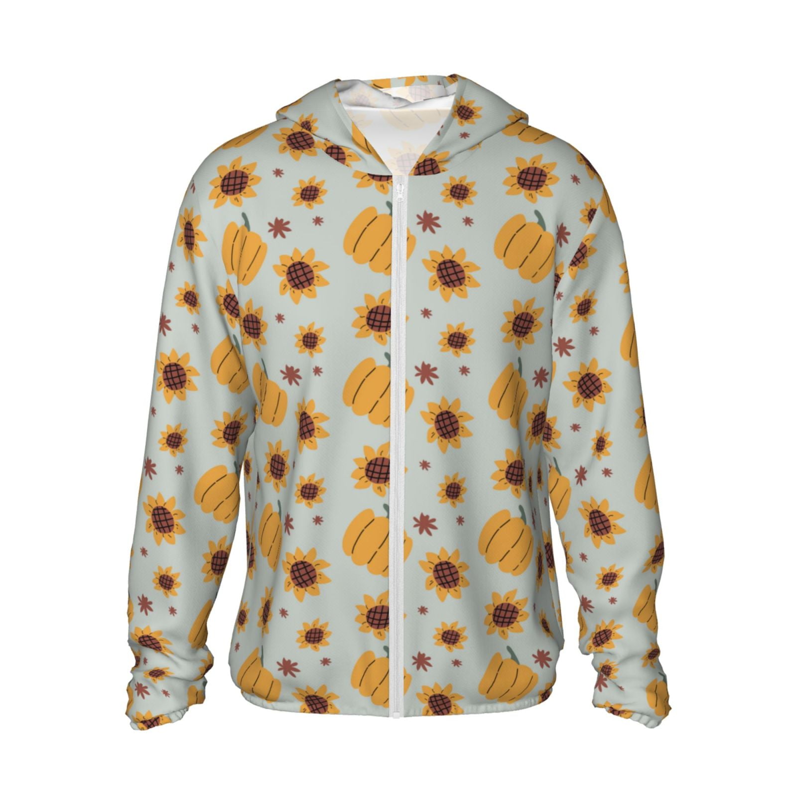 Easygdp Fall Thanksgiving Day Lightweight Long Sleeve Sun Shirt Sports ...