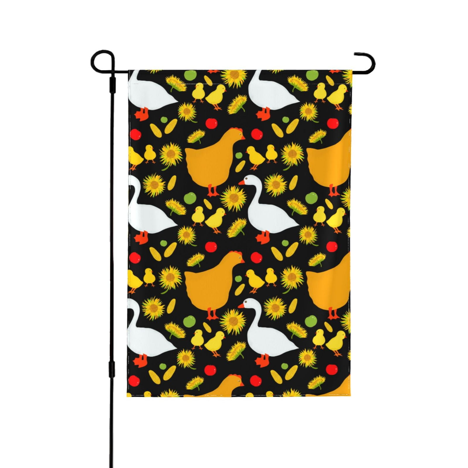 Easygdp Farm Goose Garden Flag Yard Flag Welcome Flag, Double-Sided ...