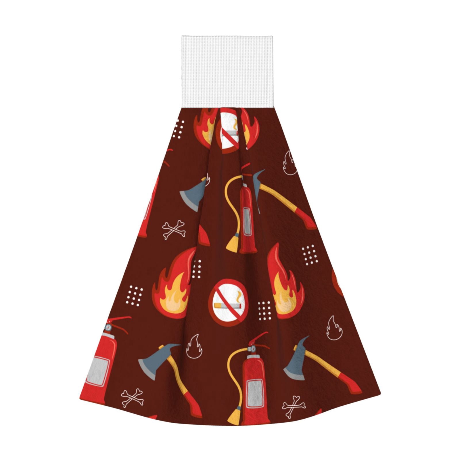 Easygdp Fire Extinguisher Kitchen Hand Towels Hanging Tie Towels Fast ...