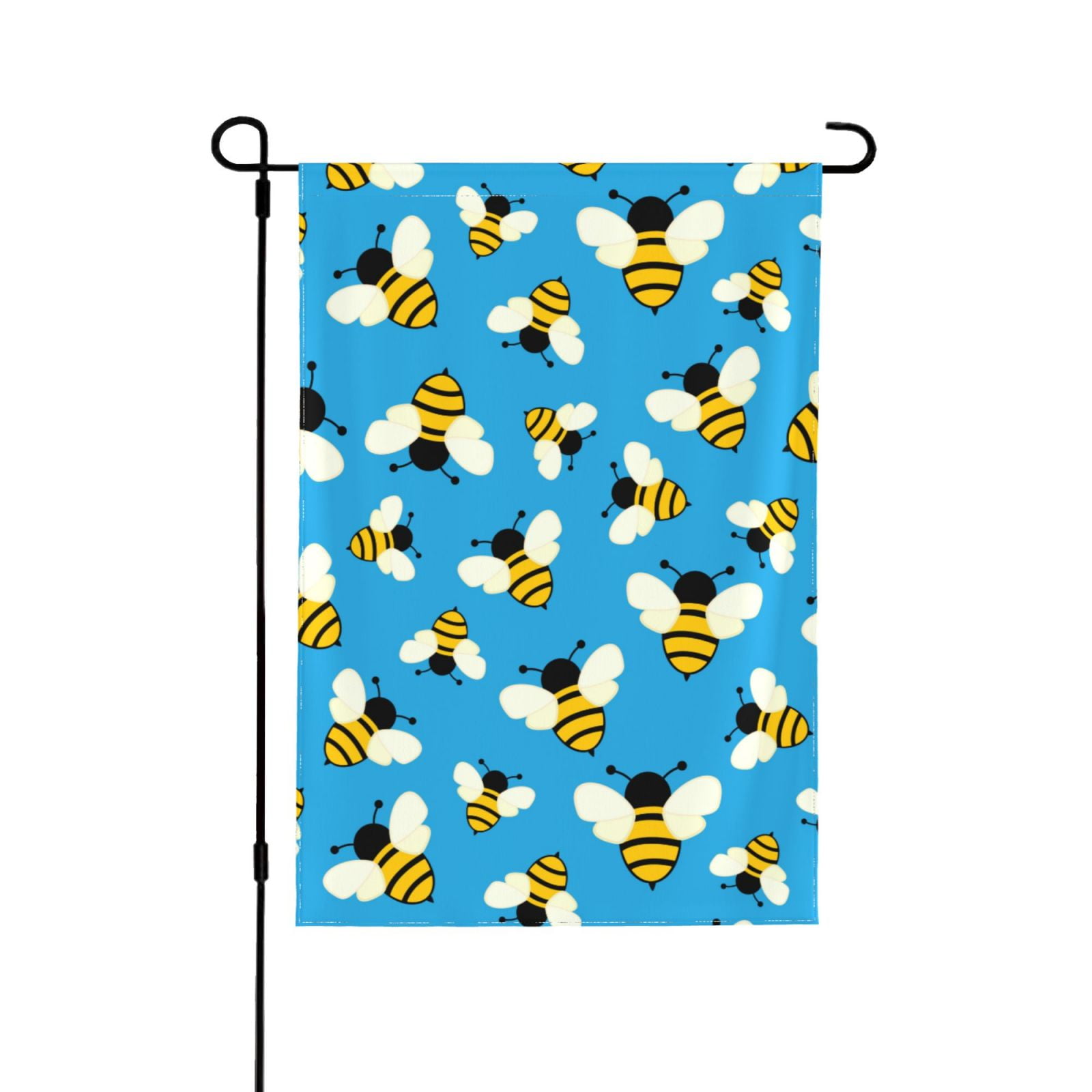 Easygdp Flying Bees Garden Flag Yard Flag Welcome Flag, Double-Sided ...