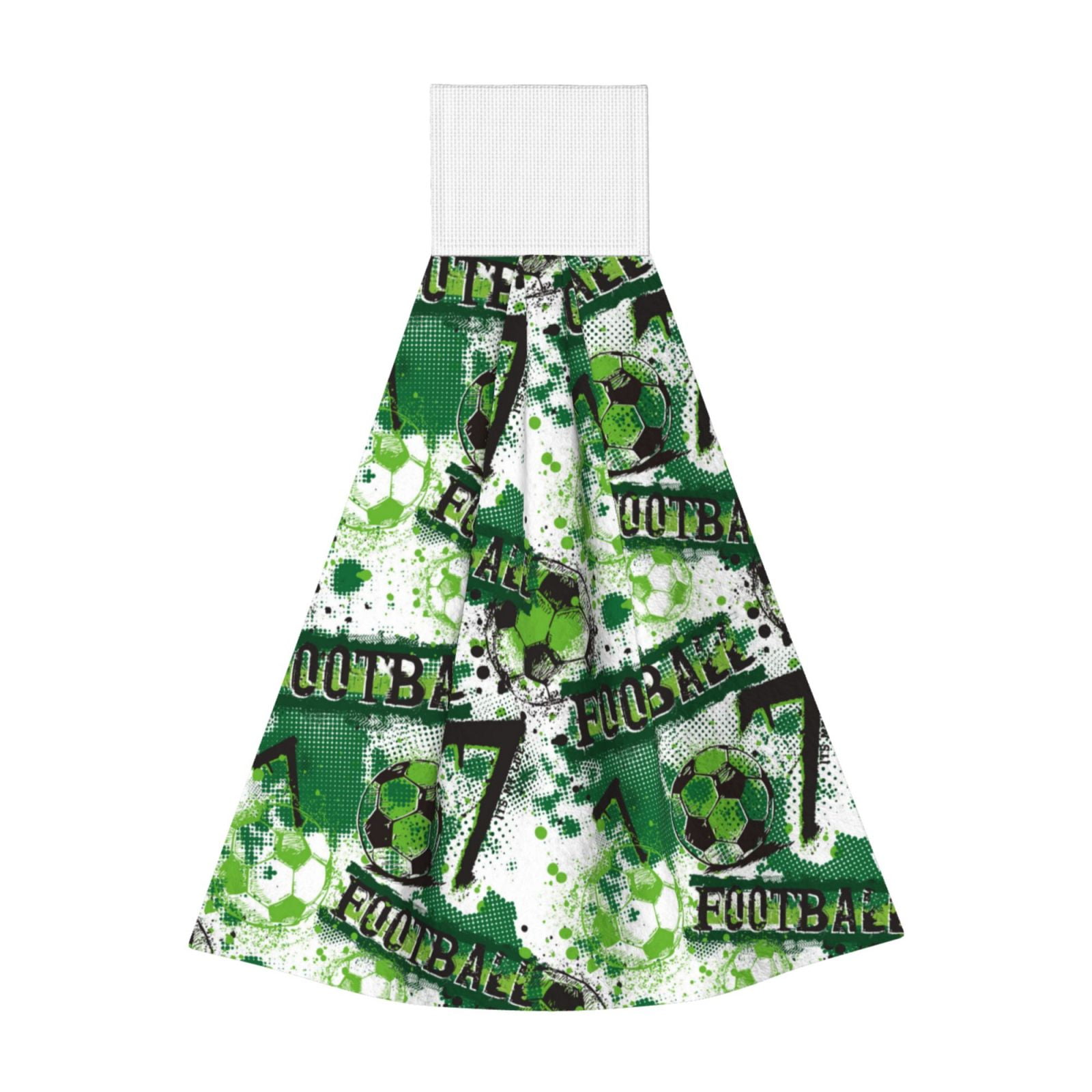 Easygdp Football 7 Kitchen Hand Towels Hanging Tie Towels Fast Drying ...