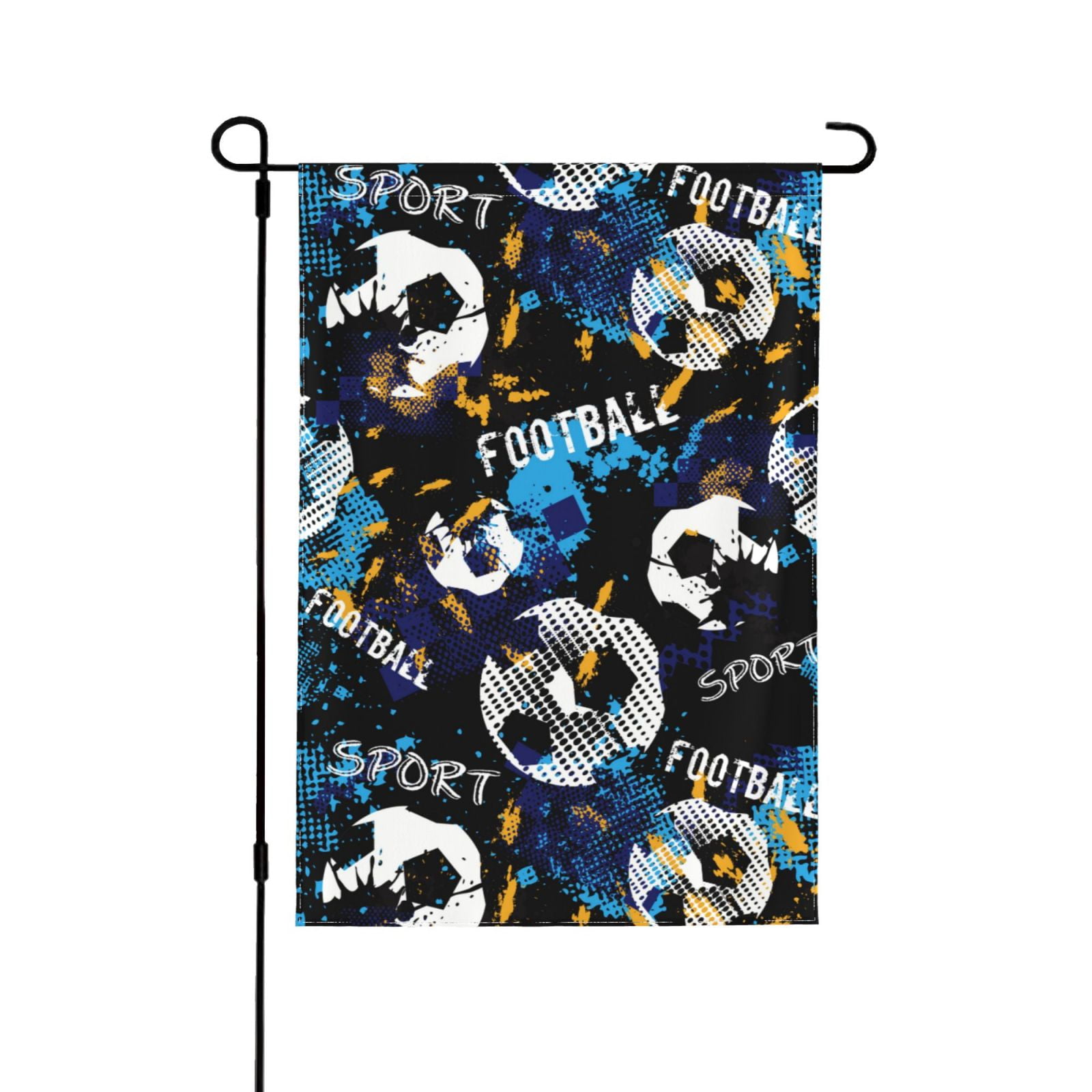 Easygdp Football Garden Flag Yard Flag Welcome Flag, Double-Sided ...