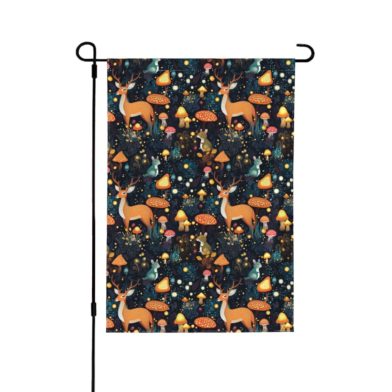 Easygdp Forest Elf Garden Flag Yard Flag Welcome Flag, Double-Sided ...
