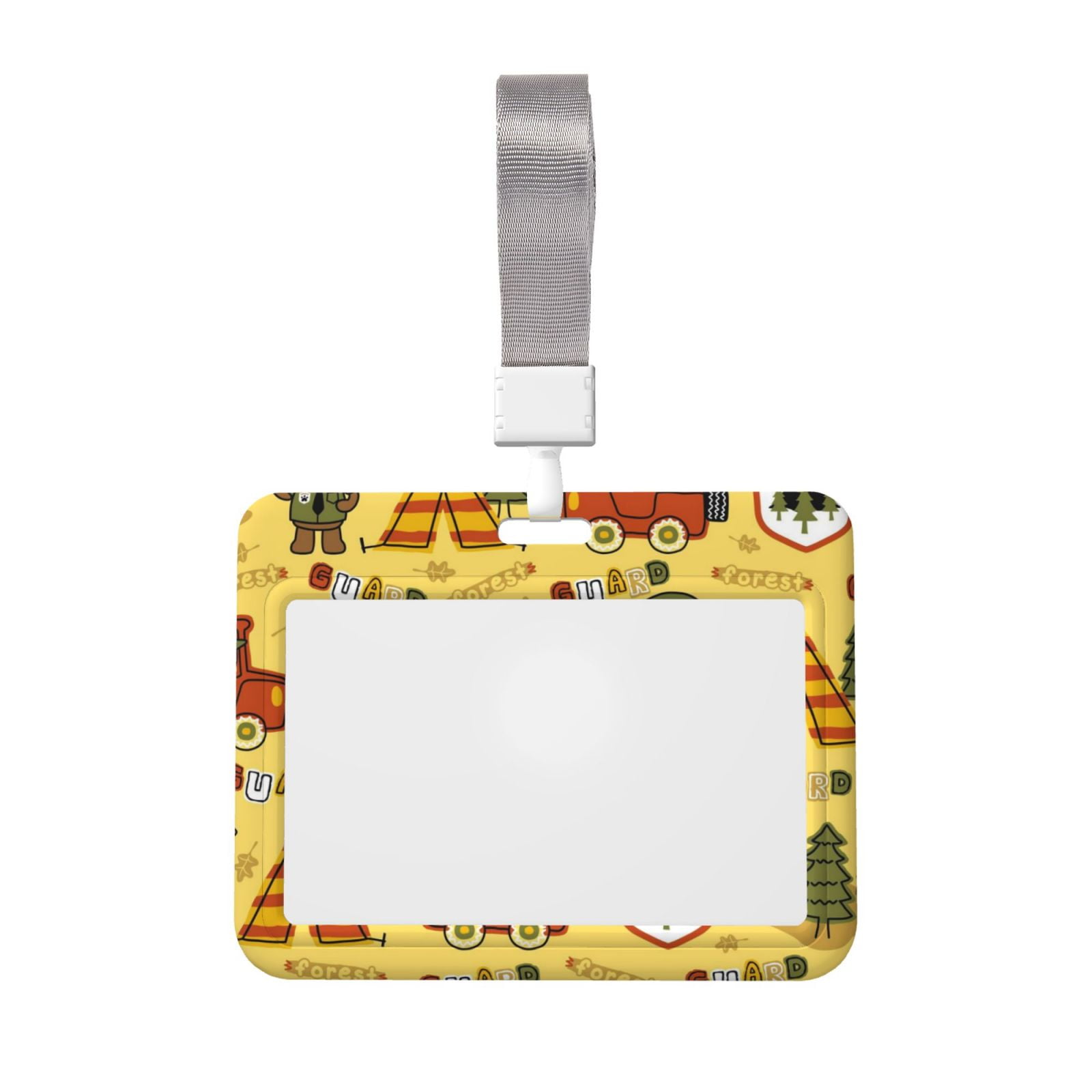 Easygdp Forest Guard Card Badge Holder Work Badge Sleeve for Office ...