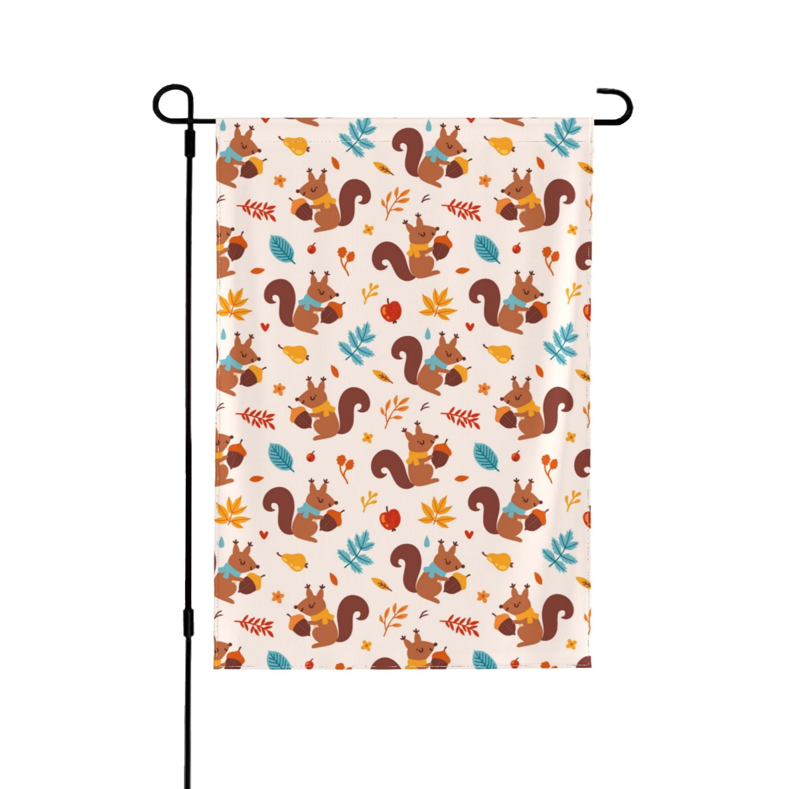 Easygdp Forest Squirrel Nuts Garden Flag Yard Flag Welcome Flag, Double ...