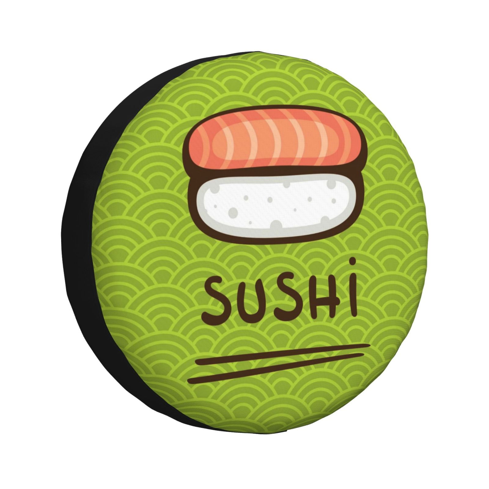 Easygdp Fresh Sushi Wheel Sun Guard, Spare Tire Cover,Universal Trailer ...