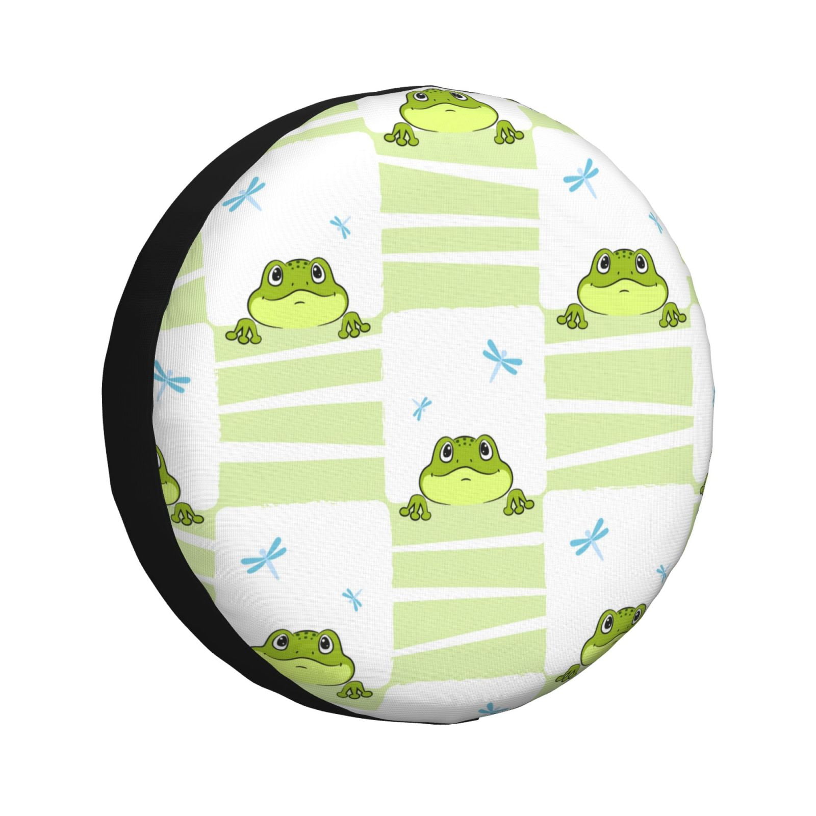 Easygdp Frogs And Dragonflies Wheel Sun Guard, Spare Tire Cover ...