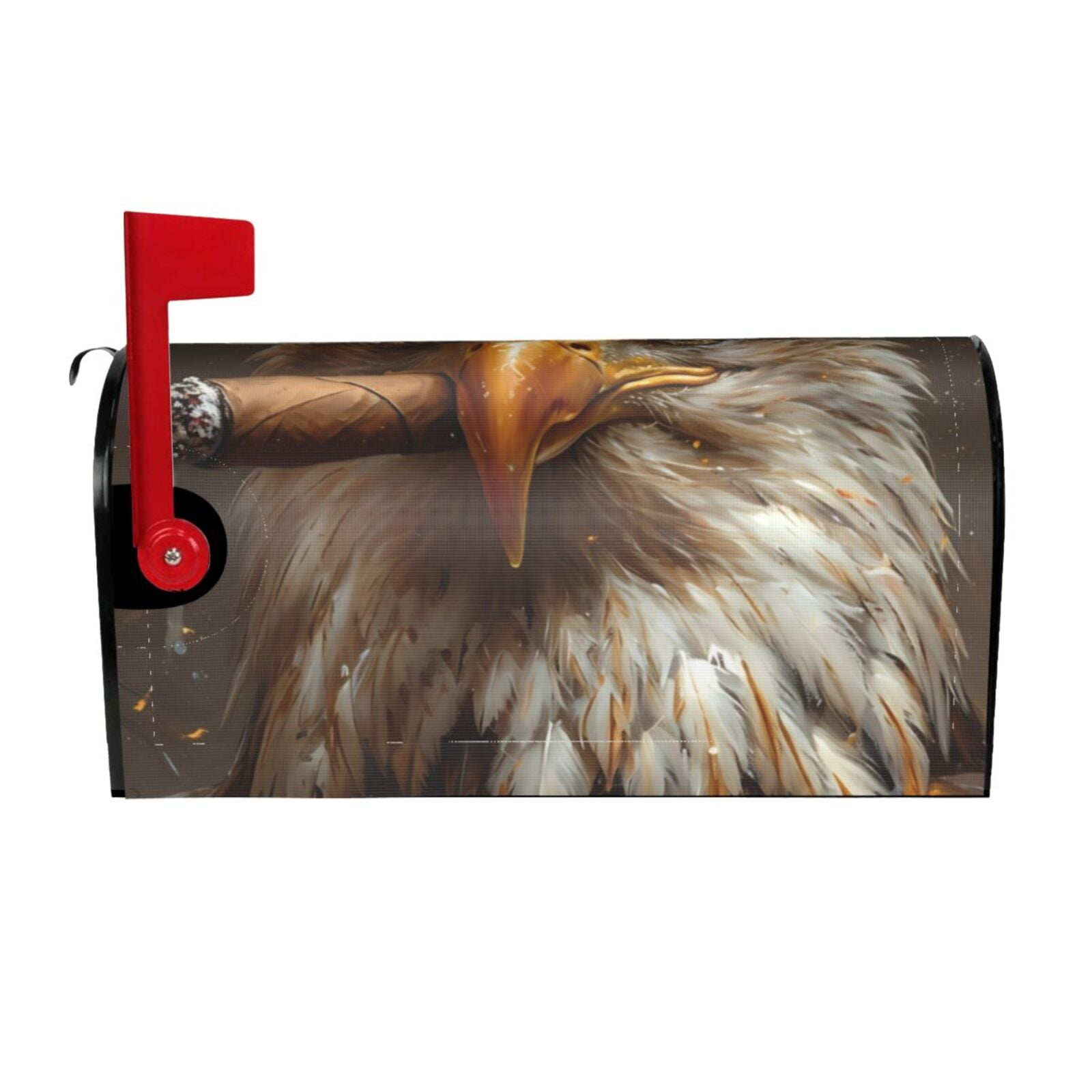 Easygdp Funny Bald Eagle Mailbox Covers Garden Outdoor Yard Outside ...