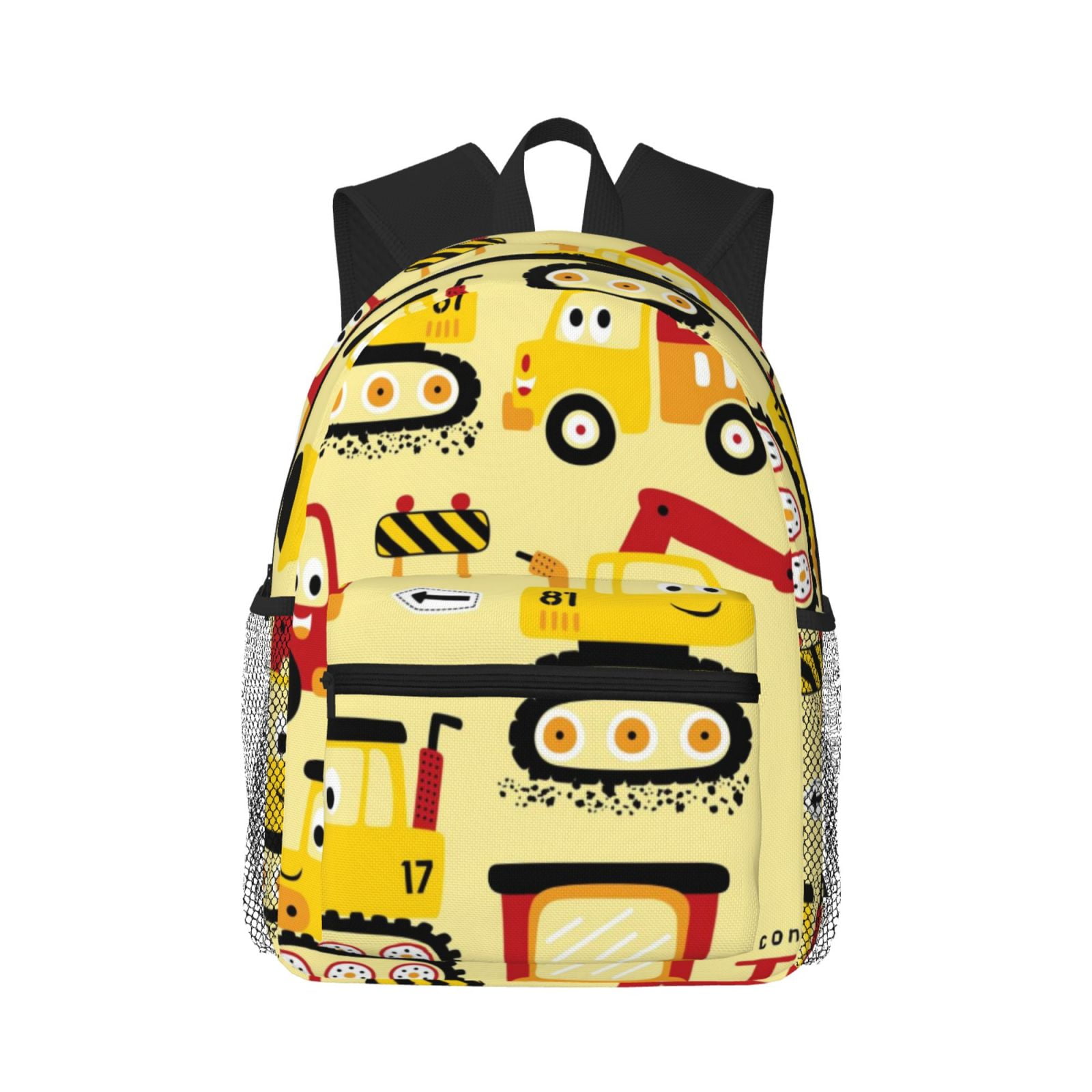 Easygdp Funny Construction Vehicles Casual Laptop Backpack, Large ...