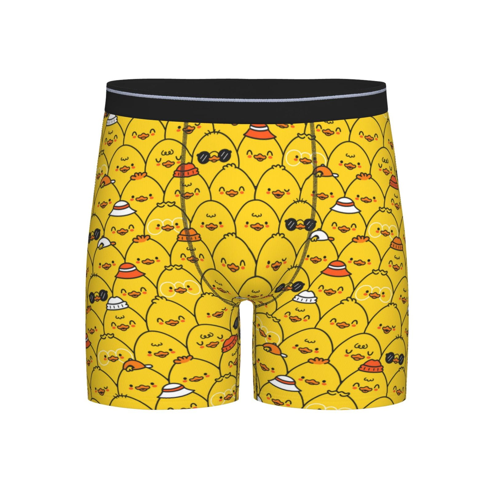 Easygdp Funny Ducks Men's Boxer Briefs Men’s Underwear Boxer Briefs for ...