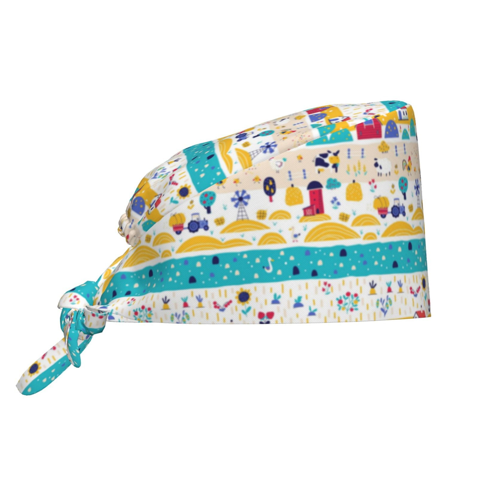 Easygdp Funny Farm Men Women Adjustable Cap Working Hat Tie Back Cap ...