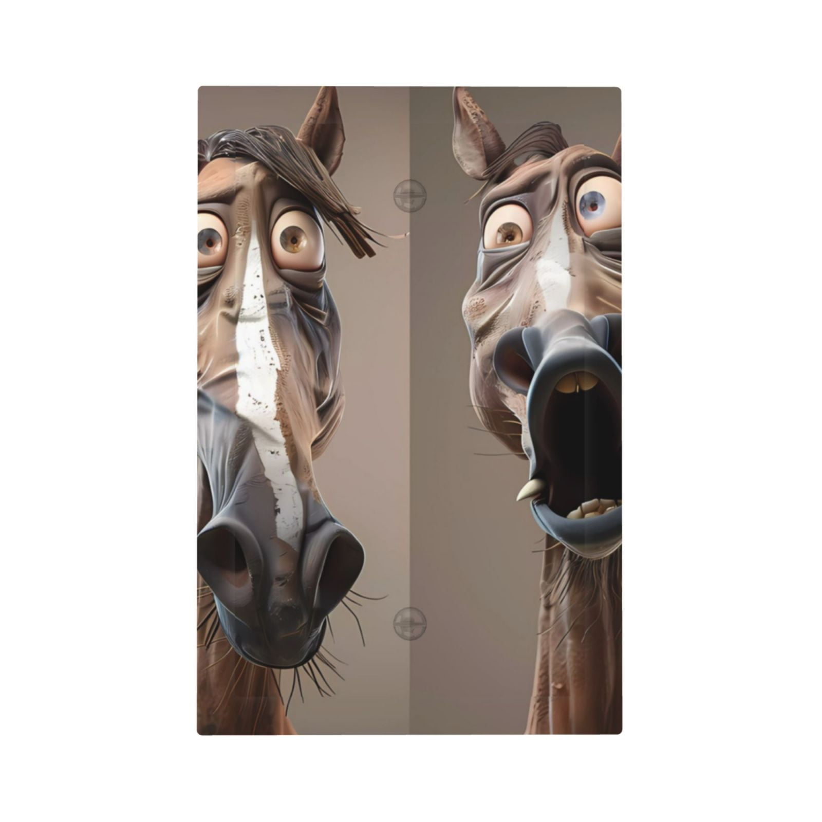 Easygdp Funny Horse Faces Expressions Decorator Light Switch or ...
