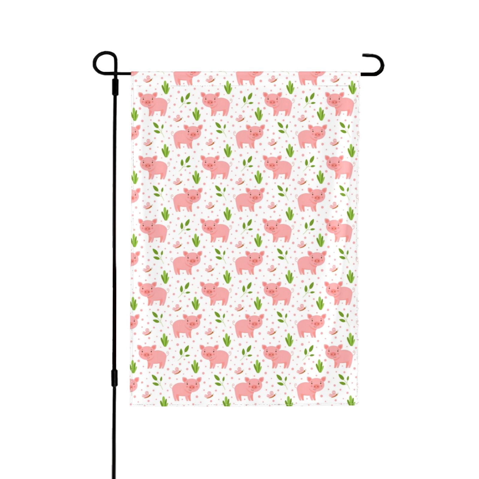 Easygdp Funny Little Pigs Garden Flag Yard Flag Welcome Flag, Double ...