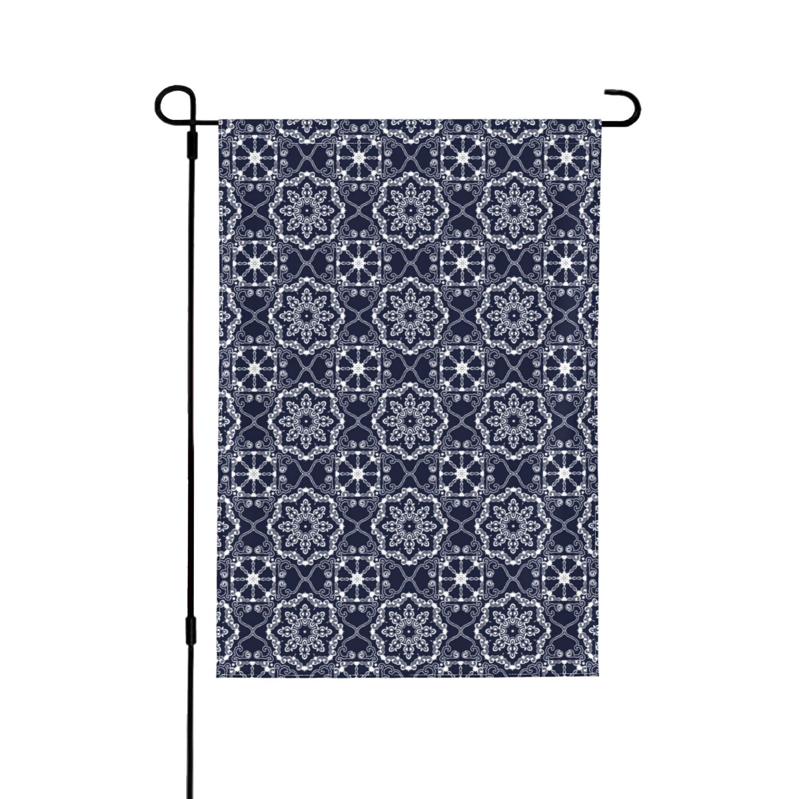 Easygdp Geometry Flower Garden Flag Yard Flag Welcome Flag, Double ...