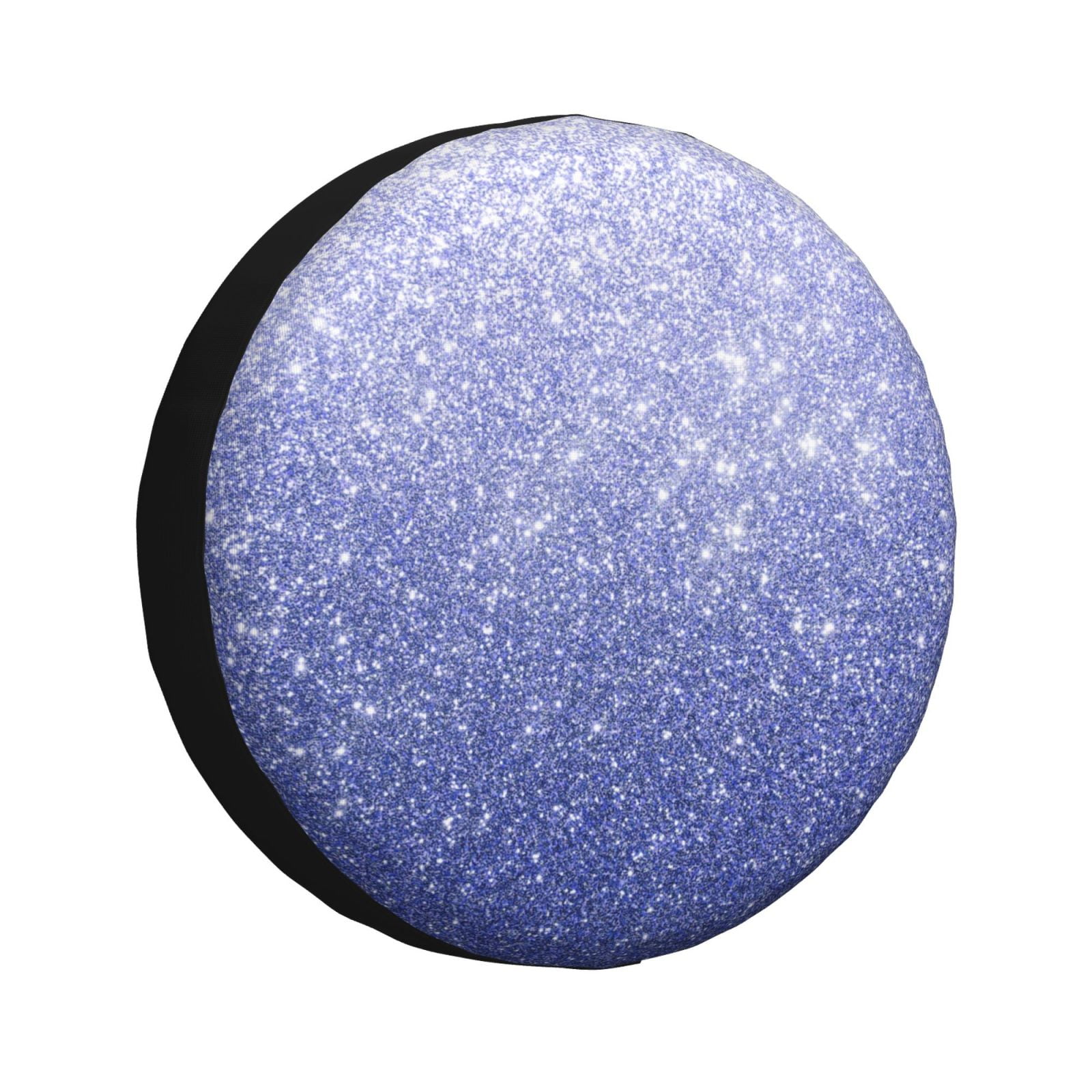 Easygdp Glittering Blue Purple Wheel Cover,Spare Tire Cover,4-17in ...