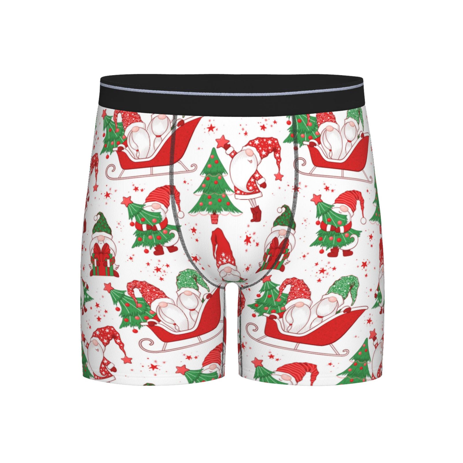 Easygdp Gnomes Merry Christmas Men's Boxer Briefs Men’s Underwear Boxer ...