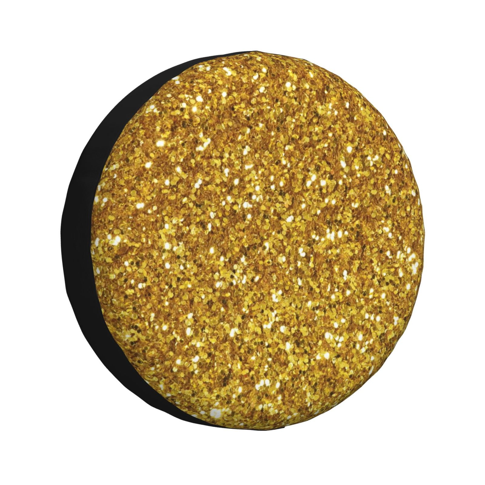 Easygdp Gold Glitter Wheel Sun Guard, Spare Tire Cover,Universal ...