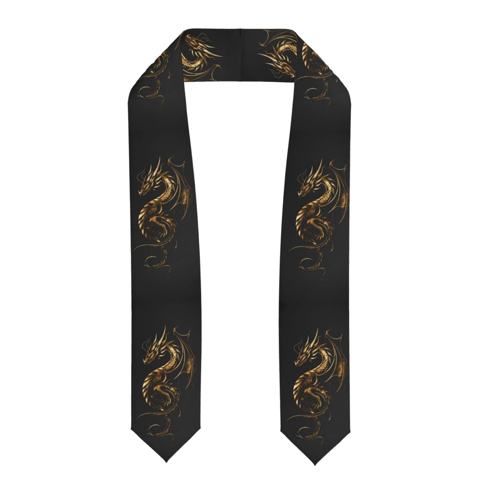 Easygdp Golden Dragon Tattoo Art Unisex Adult Graduation Stole Shawl 36 ...
