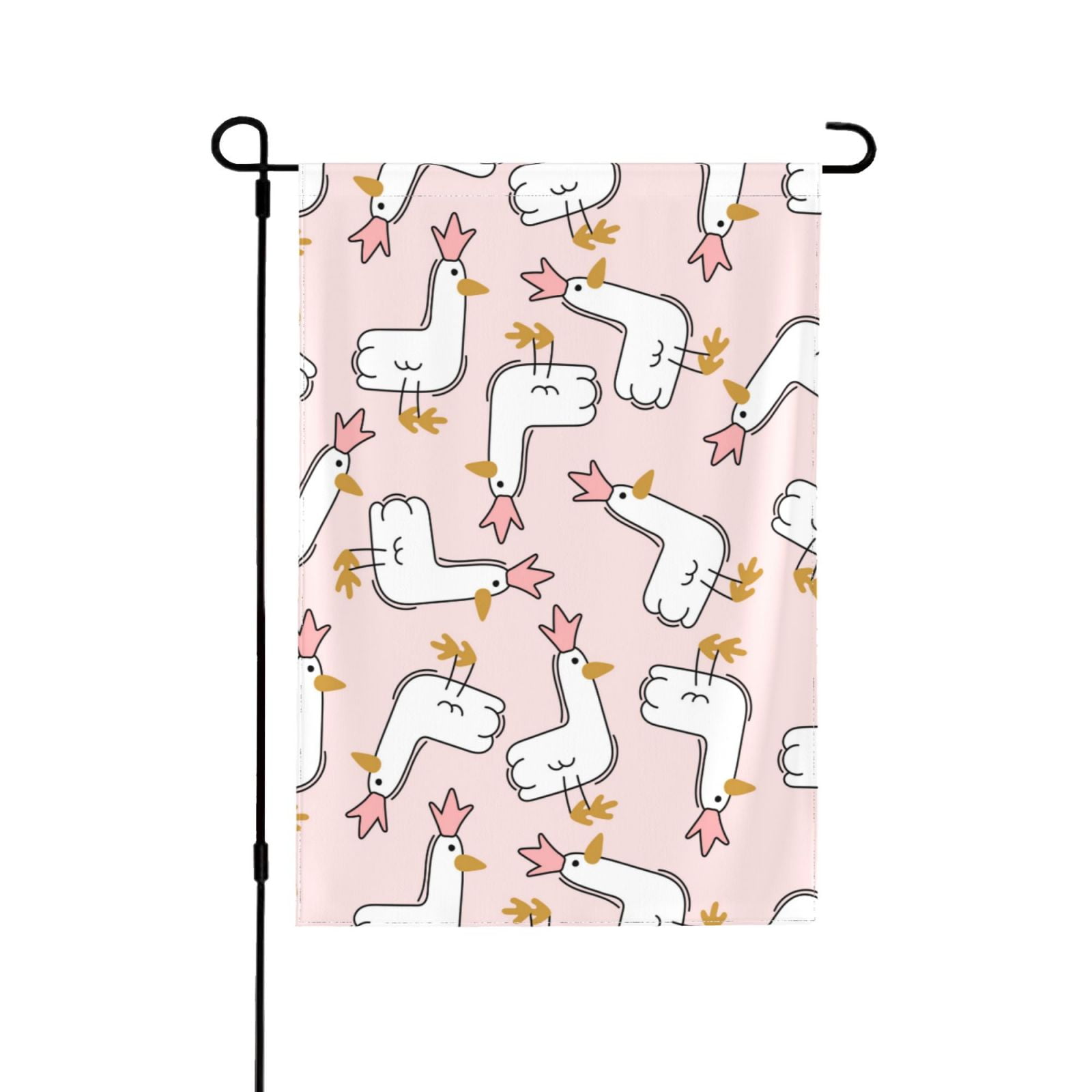 Easygdp Goose Queen Garden Flag Yard Flag Welcome Flag, Double-Sided ...