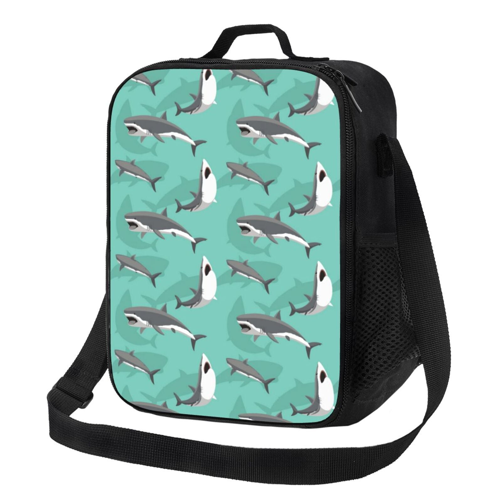 Easygdp Great White Shark Lunch Box Large capacity Lunch Bag Leakproof ...