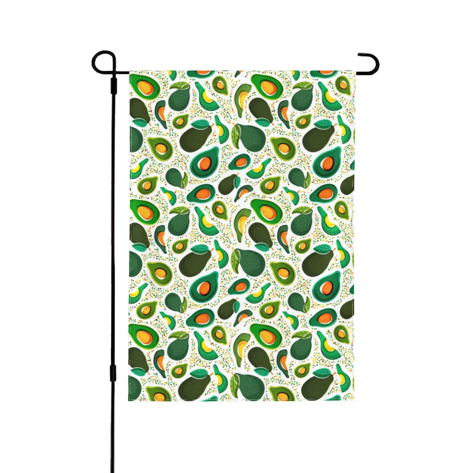 Easygdp Green Avocado (2) Garden Flag Yard Flag Welcome Flag, Double ...