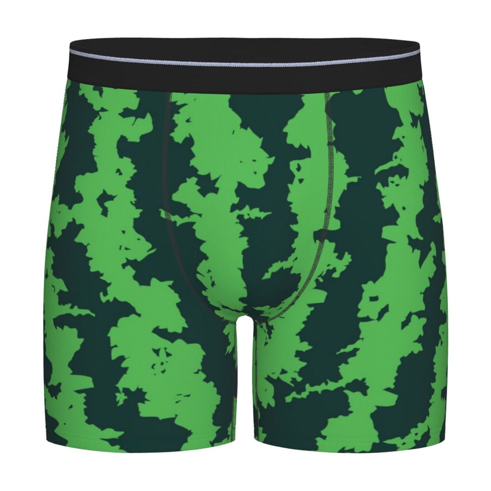 Easygdp Green Stripes Of Watermelon Men's Boxer Briefs Men’s Underwear ...
