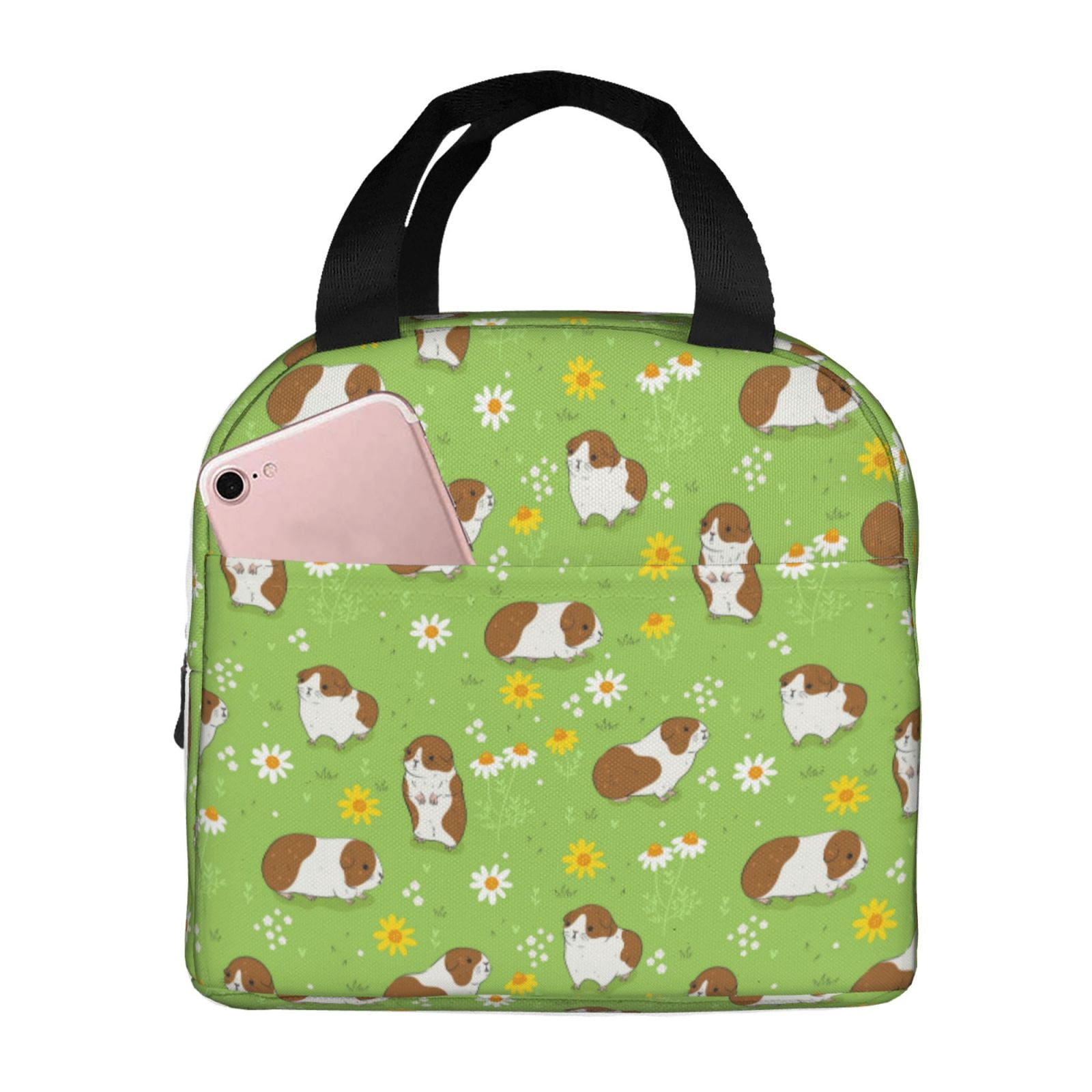 Easygdp Guinea Pigs Premium Insulated Lunch Bag - Waterproof Oxford ...