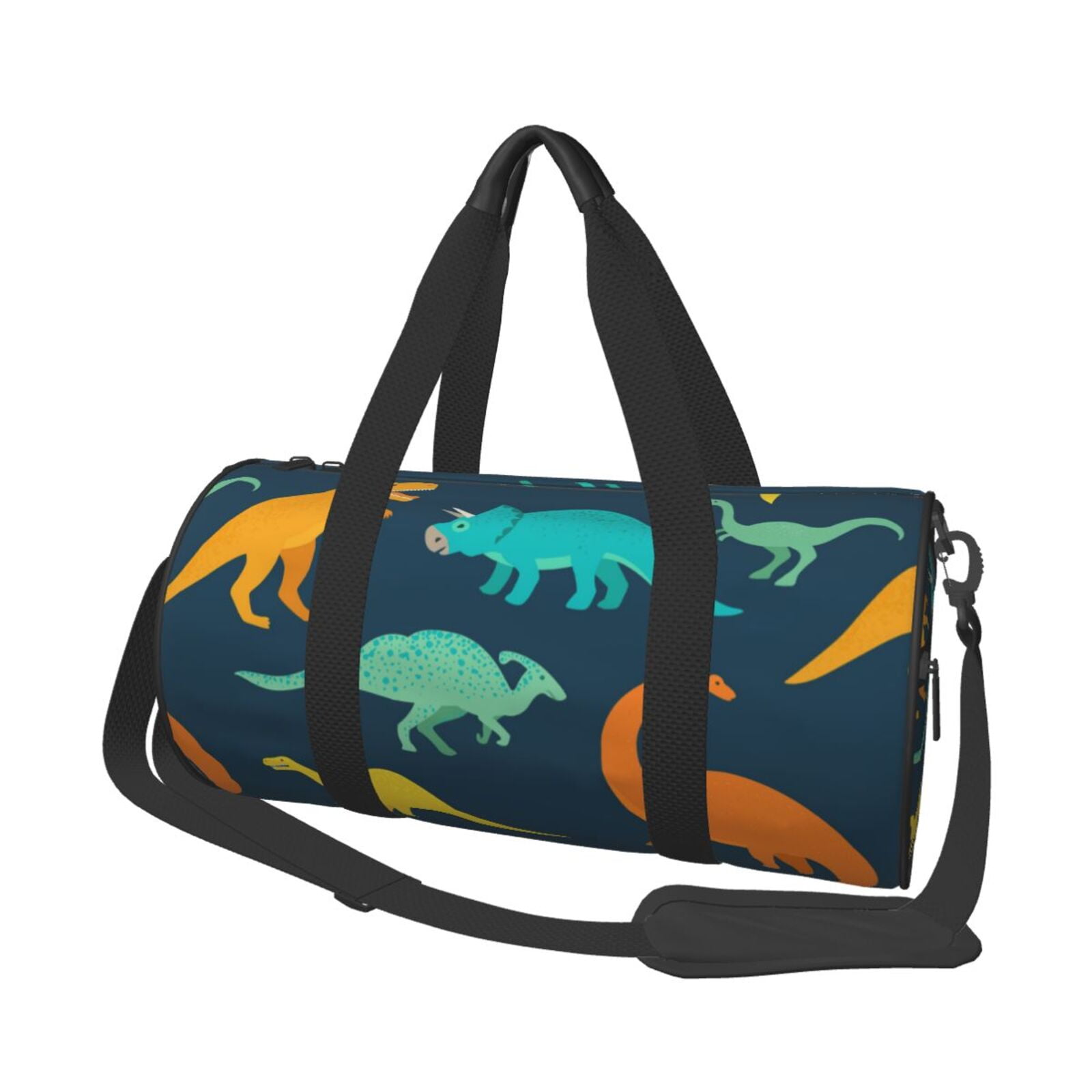 Easygdp Hand Drawn Seamless Travel Bag, Camping, Weekend, Carry On ...