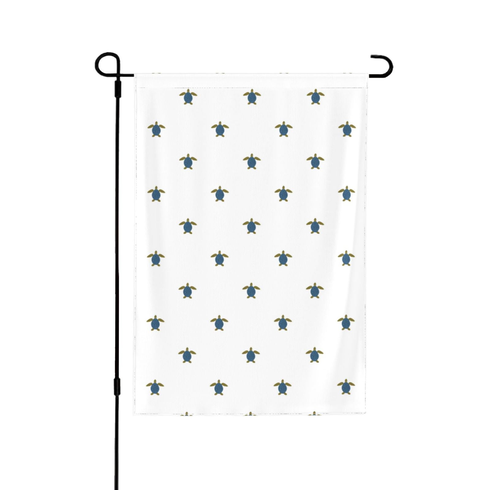 Easygdp Hand Drawn Turtle Garden Flag Yard Flag Welcome Flag, Double ...