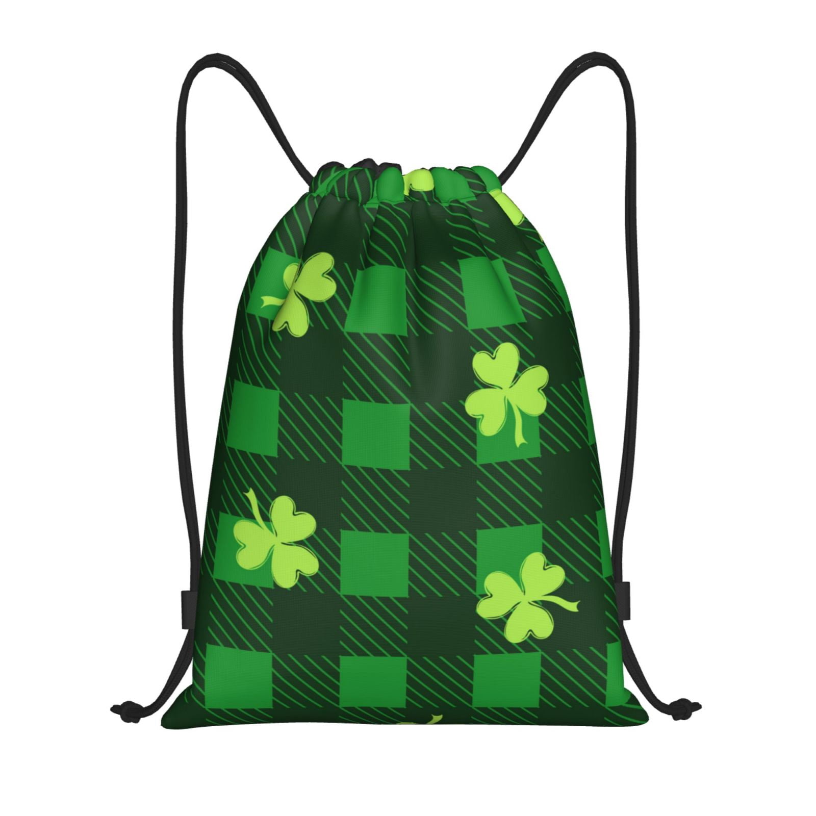 Easygdp Happy St. Patrick's Day5 Drawstring Backpack, Beach Sackpack, Travel Sackpack ...