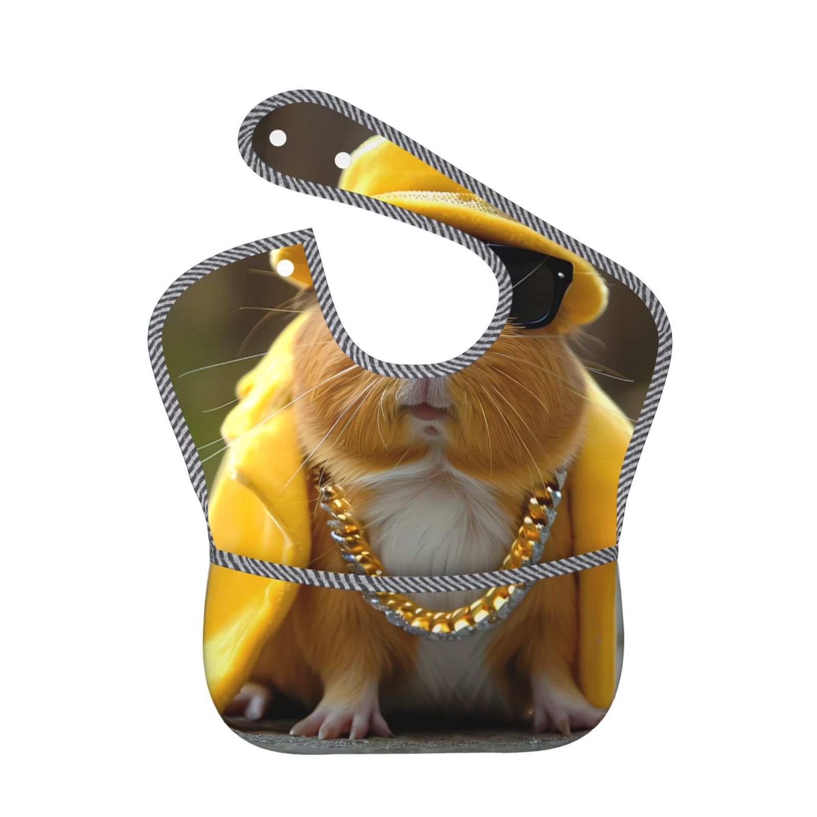 Easygdp Heavy Metal Style Guinea Pig Bibs For Babies, Baby Bibs for ...