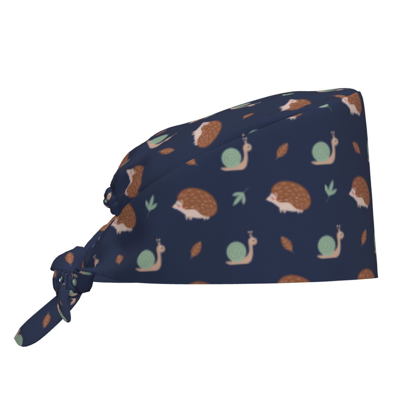 Easygdp Hedgehog And Snail Men Women Adjustable Cap Working Hat Tie ...