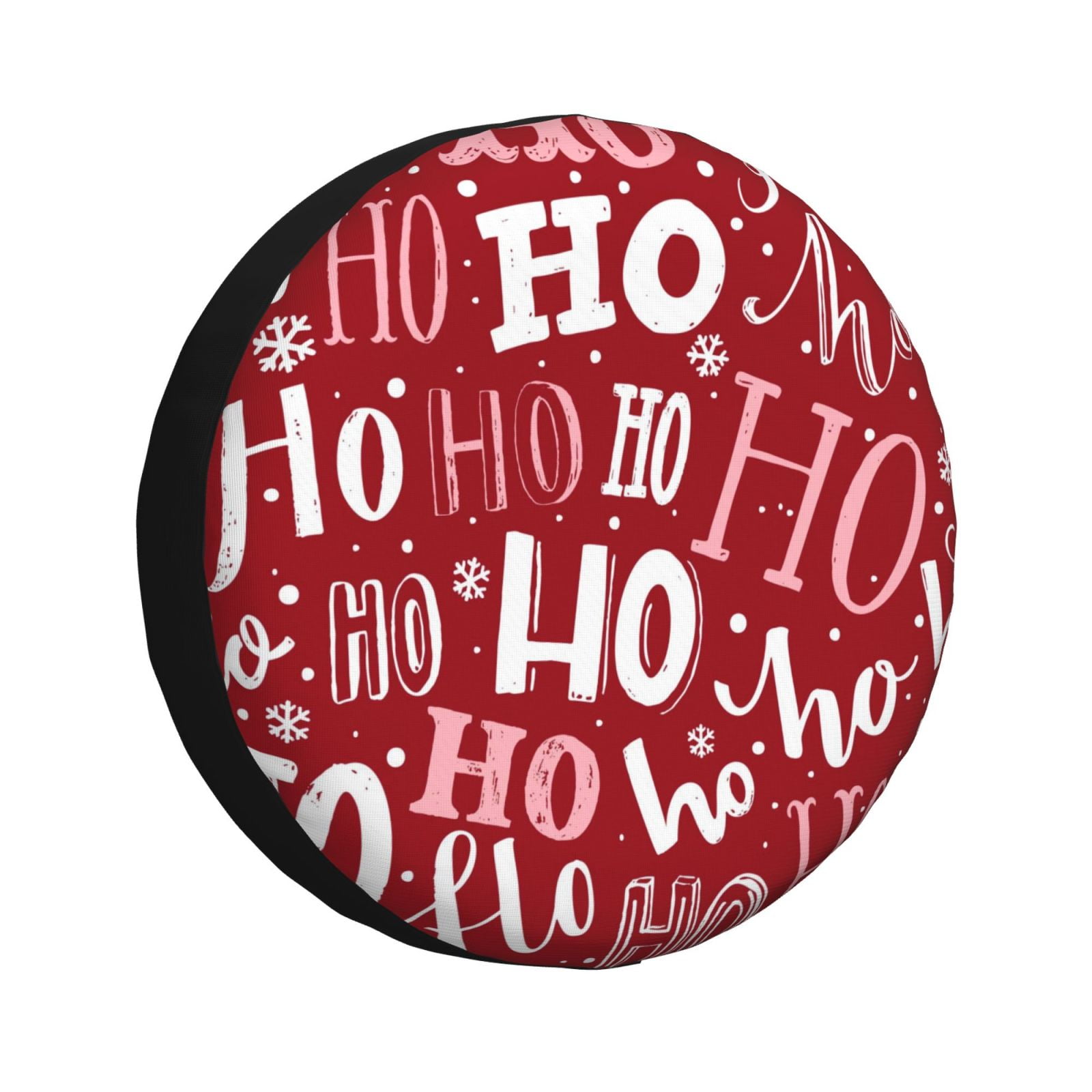 Easygdp Ho Pattern Funny Christmas Wheel Sun Guard, Spare Tire Cover ...