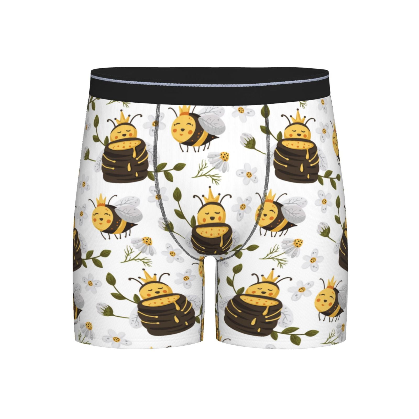 Easygdp Honey Bee Insect Men's Boxer Briefs Men’s Underwear Boxer ...