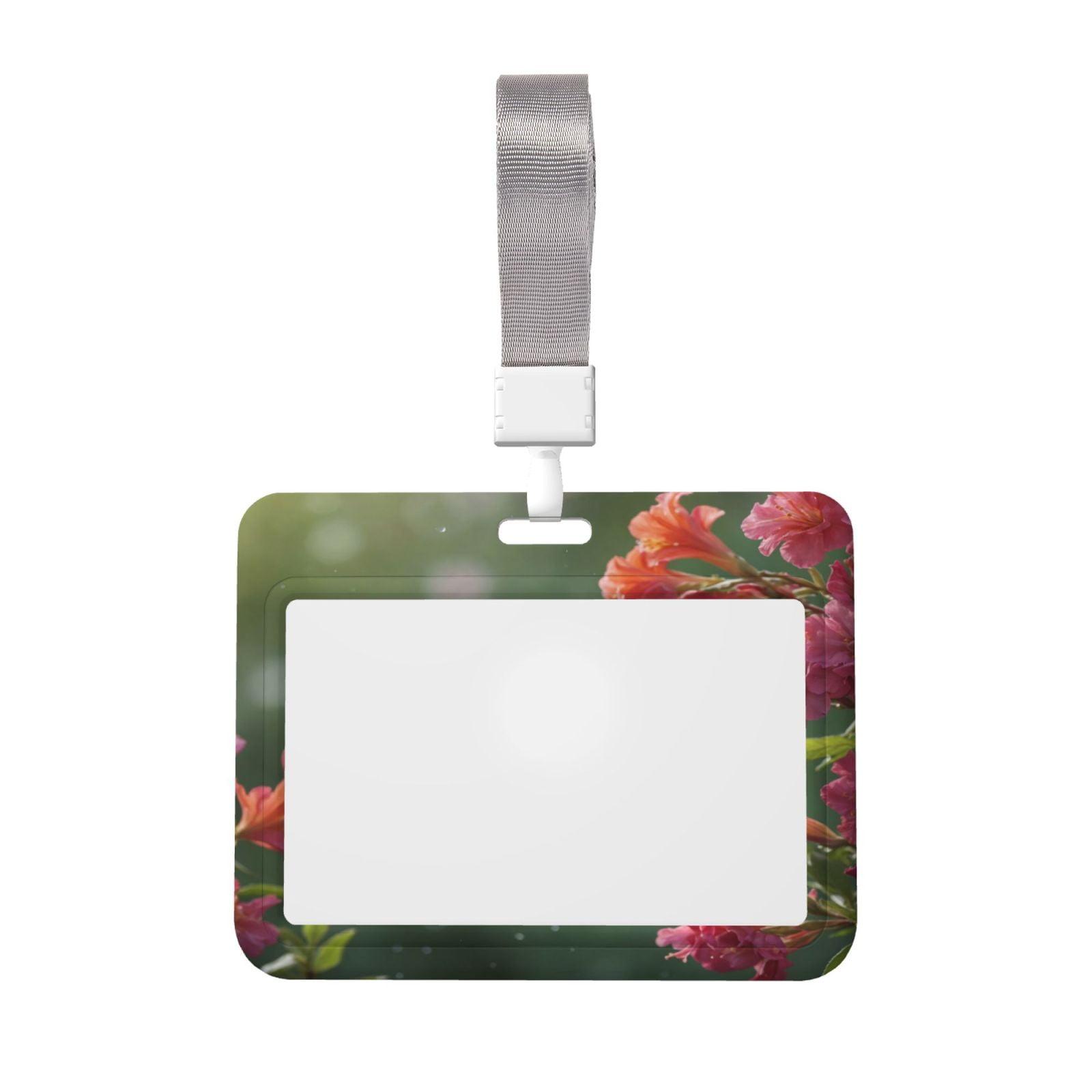 Easygdp Humming Bird 1 Card Badge Holder Work Badge Sleeve for Office ...