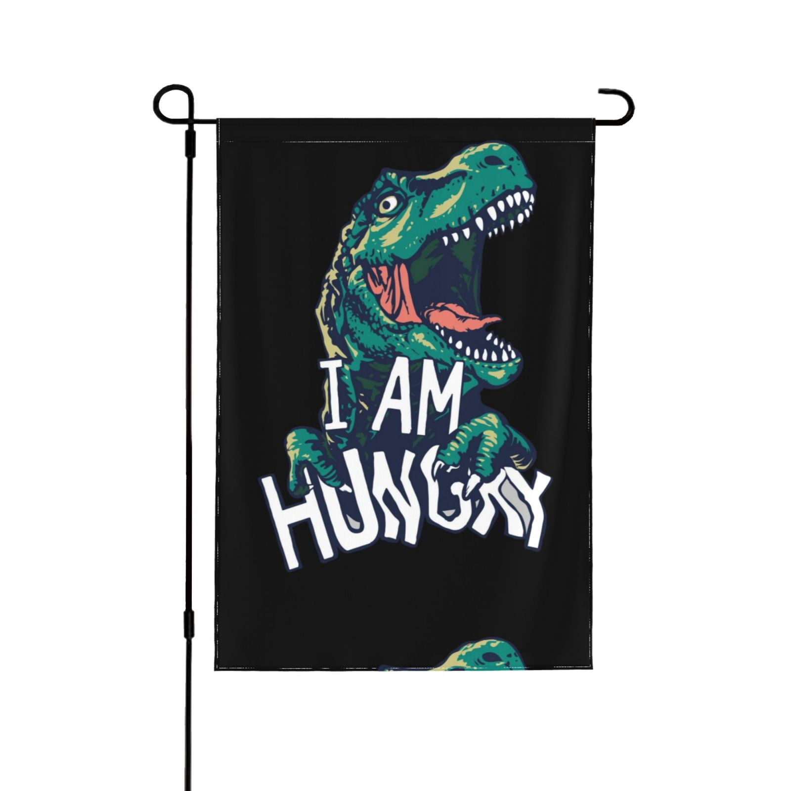 Easygdp Hungry Tyrannosaurus Garden Flag Yard Flag Welcome Flag, Double ...